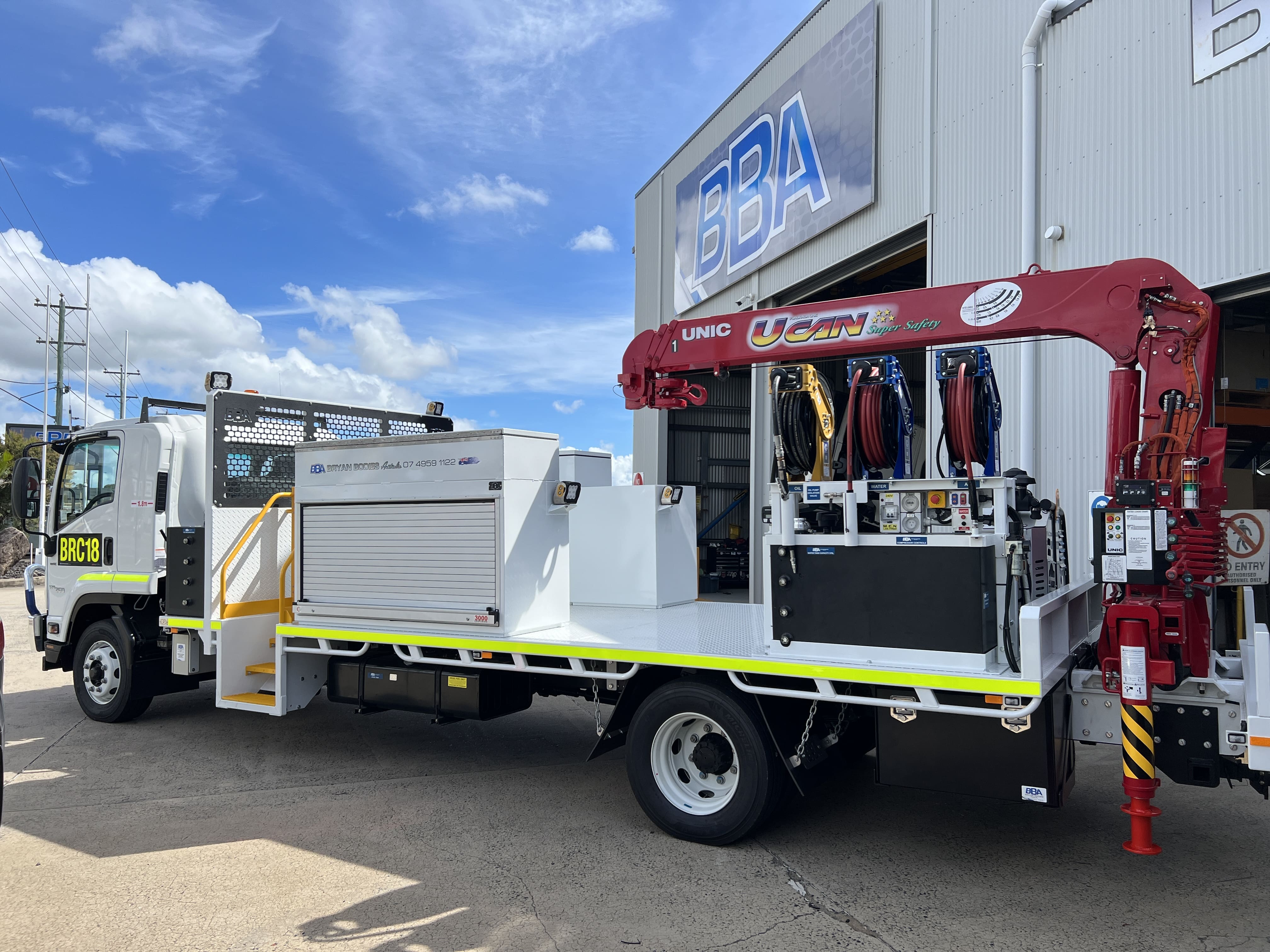 Custom truck body manufacturers in Mackay | Bryan Bodies Australia